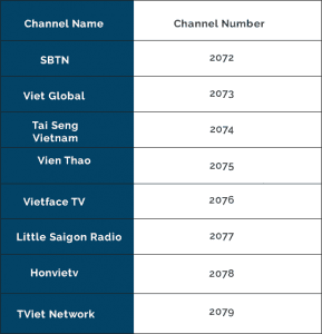 Vietnamese TV Packages on DirecTV - The Triple Play